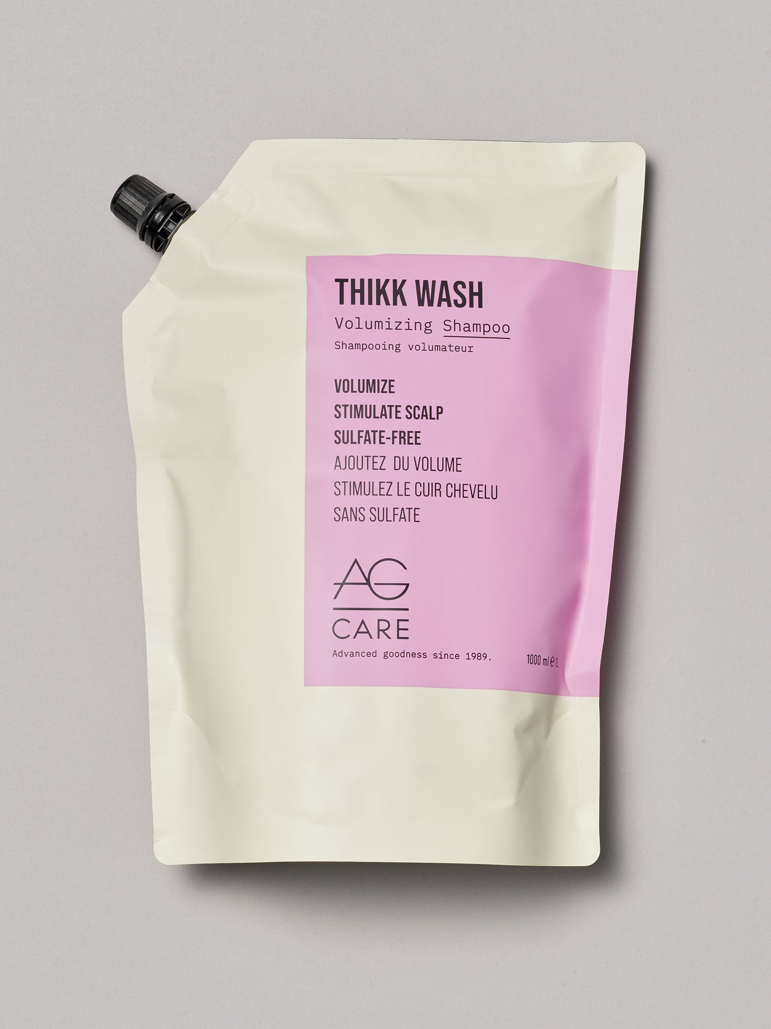 AG THIKK WASH: Volumizing Shampoo 1L Refill